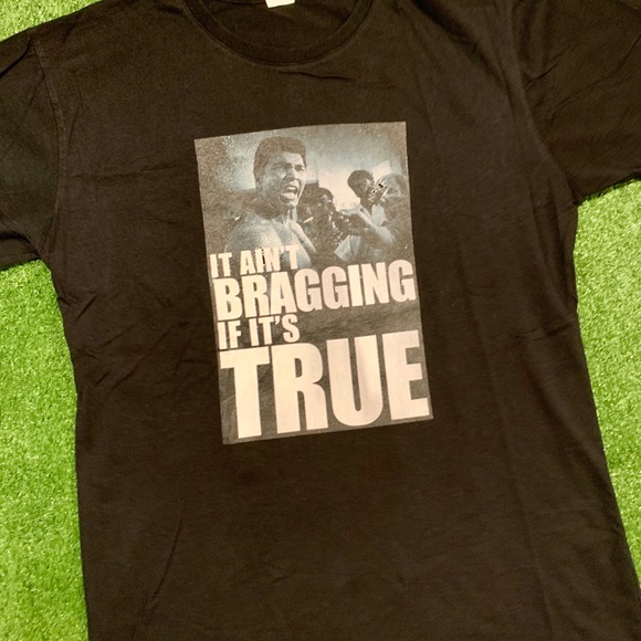 Shirts | Muhammad Ali It Aint Bragging If Its True Shirt | Poshmark